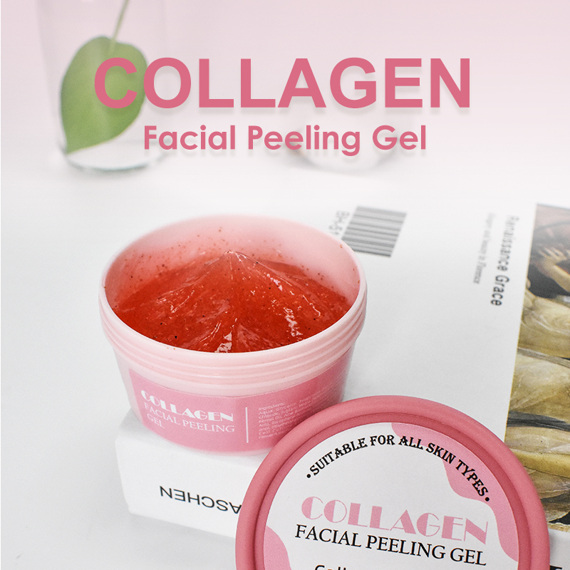 Face & Full Body Cleansing, Physical Peel Collagen Exfoliating Vegan ...